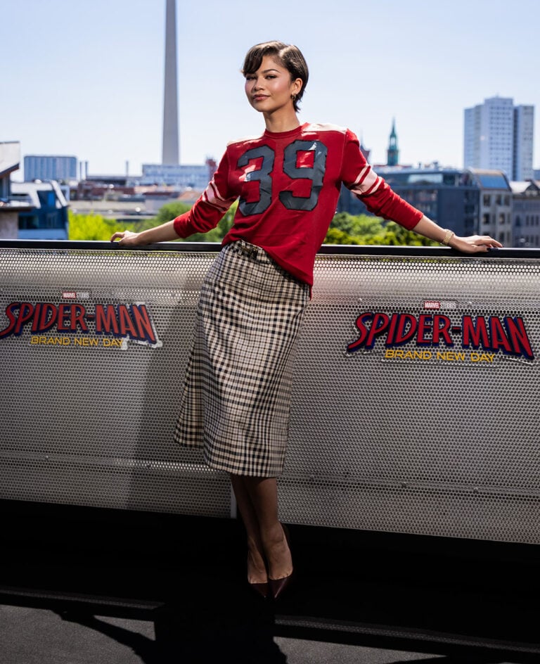 Zendaya's Coach Look Changes The Mood Of The Spider-Man Tour - Red ...